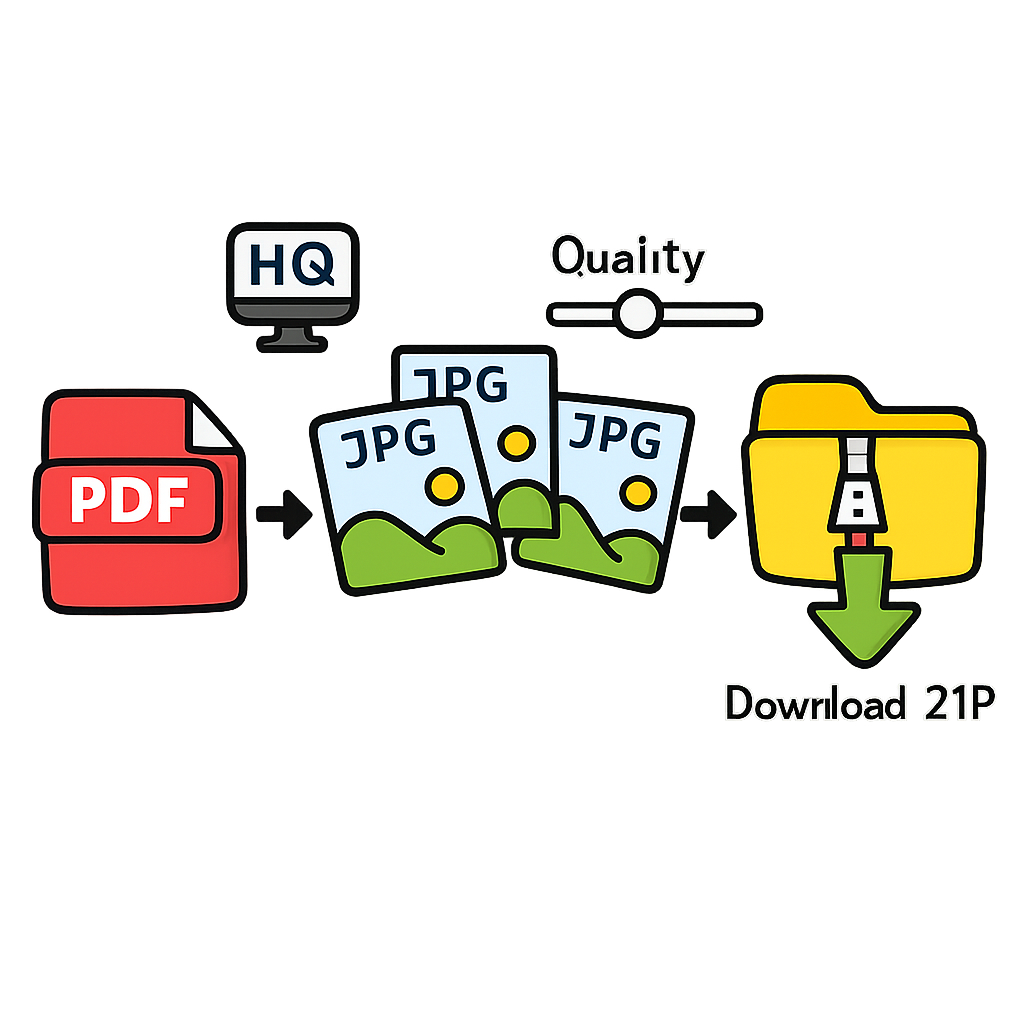 PDF to JPG Converter - Convert PDF Pages to Images Free
