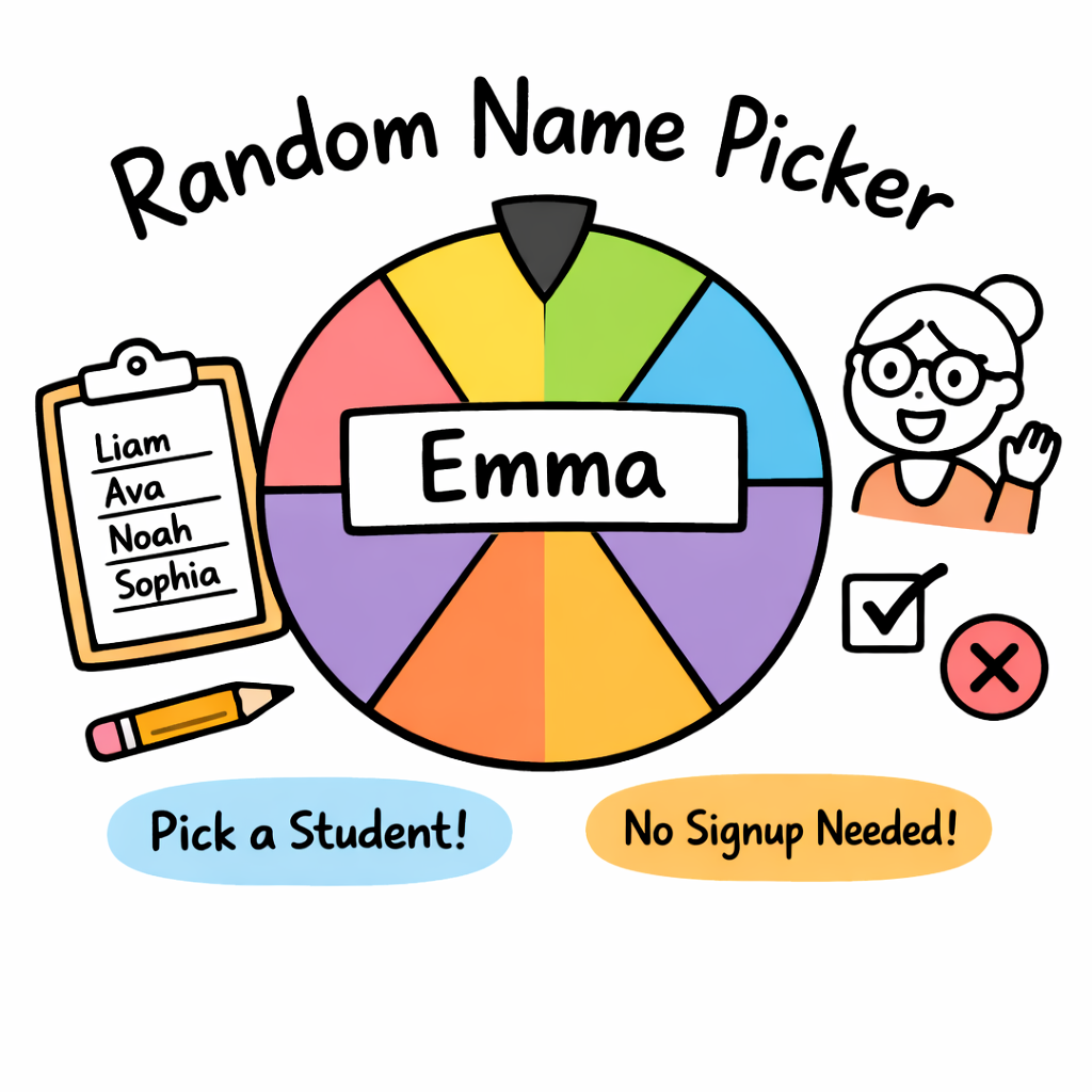 Random Name Picker for Teachers — Pick a Random Student