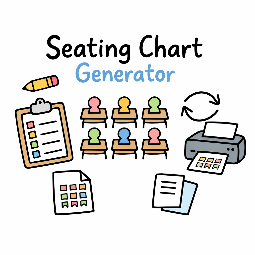 Seating Chart Generator for Teachers — Random or Custom Classroom Seating