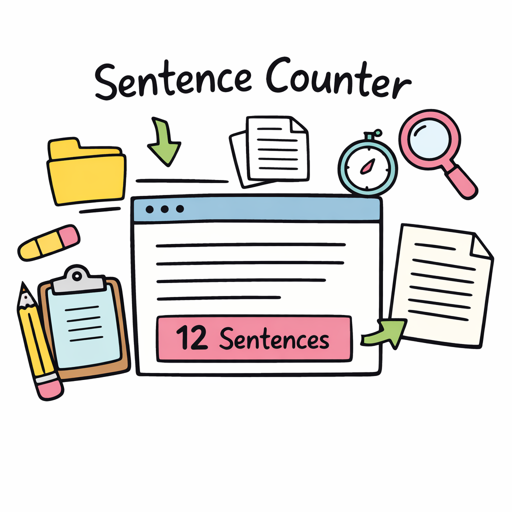 Free Online Sentence Counter :: Count words and sentences in your text