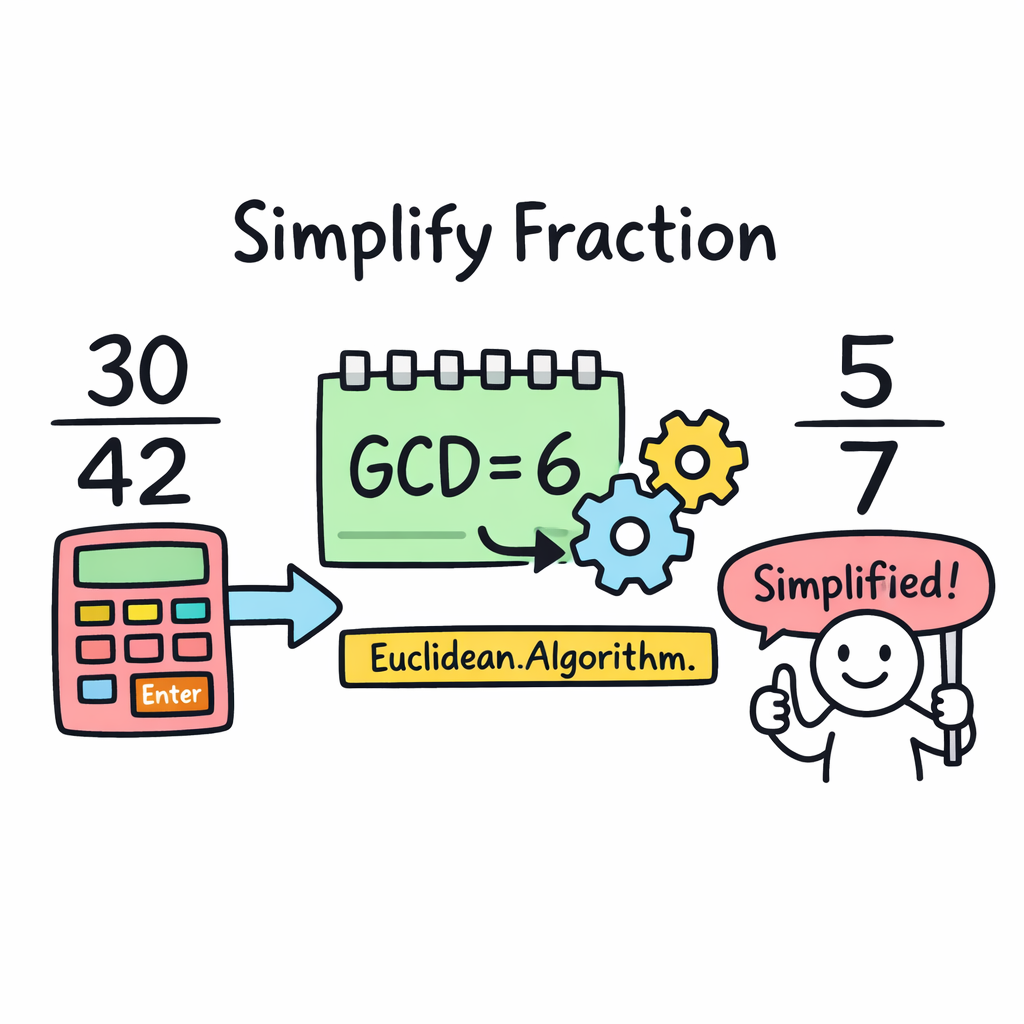 Simplify Fraction Calculator – Reduce Any Fraction to Lowest Terms