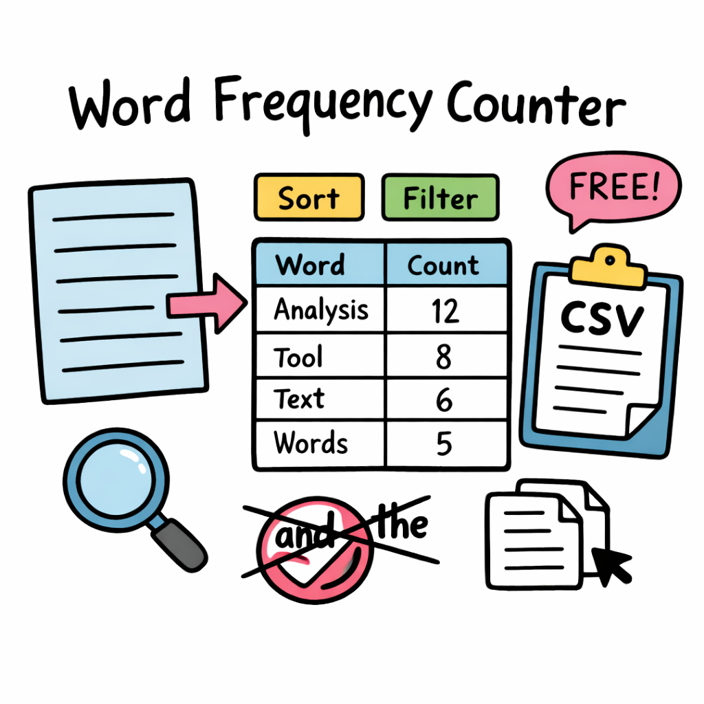 Word Frequency Counter – Count How Often Words Appear in Text